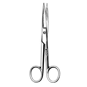 Operating Scissor, Straight, Sharp/Sharp, 5.5